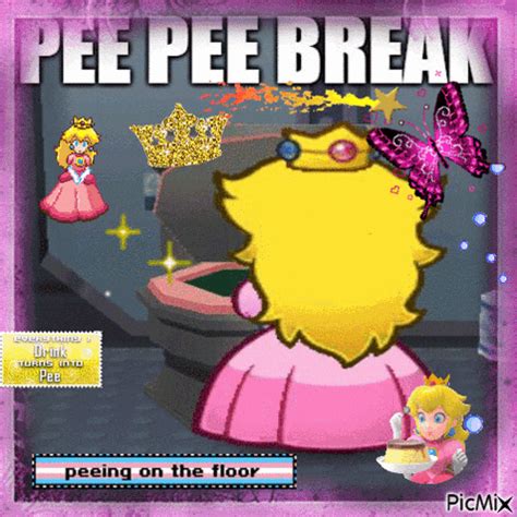 Princess Peach Pee Pee Break  Princess Peach Pee Pee Break