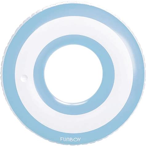 48 Inch Striped Pool Tube With Cup Holder Toy Burst World