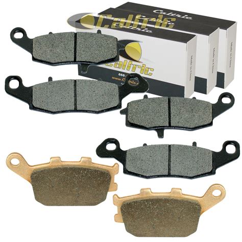 Caltric Front And Rear Brake Pads For Suzuki Dl1000 V Strom 1000 2002