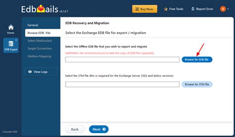free edb file viewer tool to open edb file