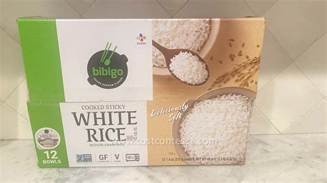 Bibigo Sticky White Rice Bowls Microwaveable Costcontessa