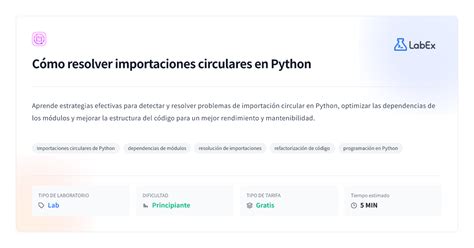 Cómo Resolver Importaciones Circulares En Python Labex