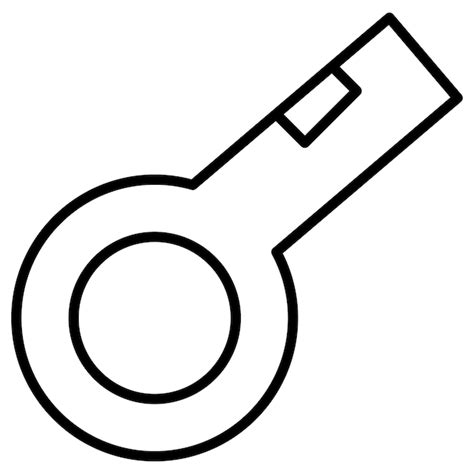 Premium Vector Whistle Vector Illustration