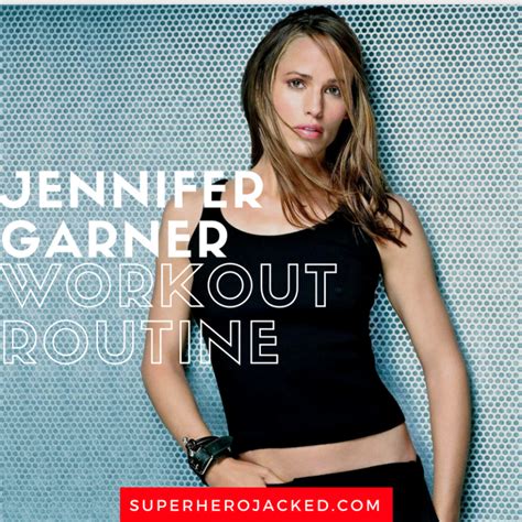 Jennifer Garner Workout Routine And Diet Plan From 13 Going On 30 To