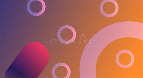 Minimal Geometric Trendy Gradient Shapes Vector Background Abstract Gradient Geometric Shape