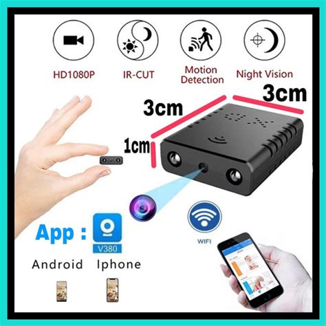 Jual Camera Super Mini Wifi HD Spy Camera - Micro Camera XD - Tanpa Memory, KAMERA ONLY ...