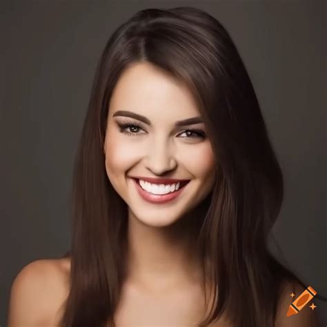 Beautiful Woman With A Bright Smile On Craiyon