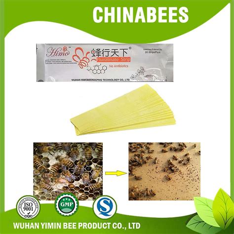40pcs Bee Mite Acaricide Strip Beekeeping Bee Varroa Mite Killer Pest