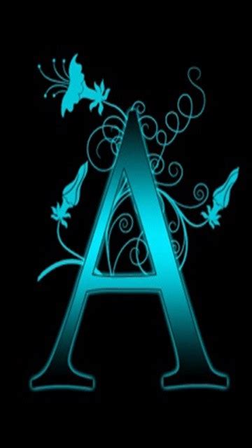 Letter A Wallpapers Background Design Of Invitation Letter For