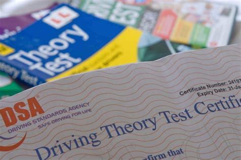 Theory Test Pass Certificate