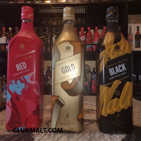 Johnnie Walker Set Icon 2021 1l Club Malt