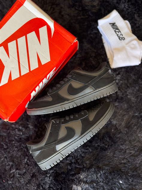 Nike Sb Dunk 1 Low Total Black Blessed Vestimenta