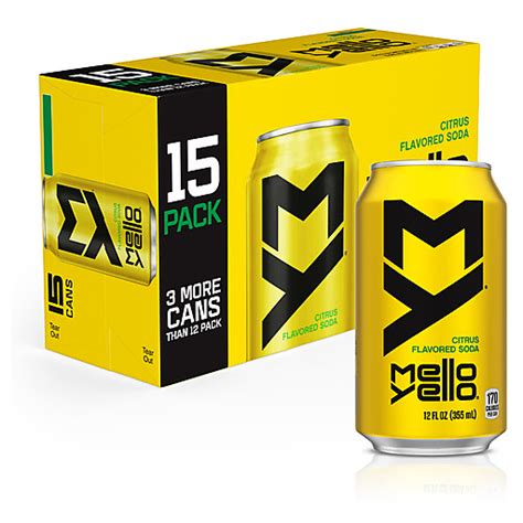Mello Yello Cans 15 Ct Lemon Lime And Citrus Donelans Supermarkets