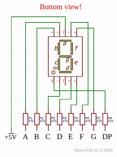 i2c 7 segment display with attiny85