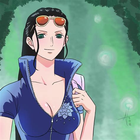 One Piece Nico Robin Fan Art By Arunairdraws On Deviantart