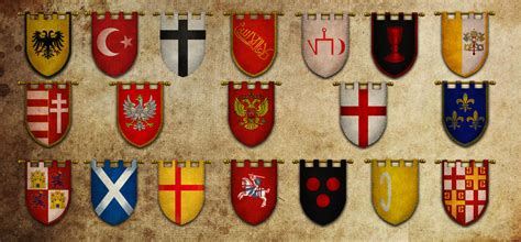 Medieval Flags By Art By Edum On Deviantart