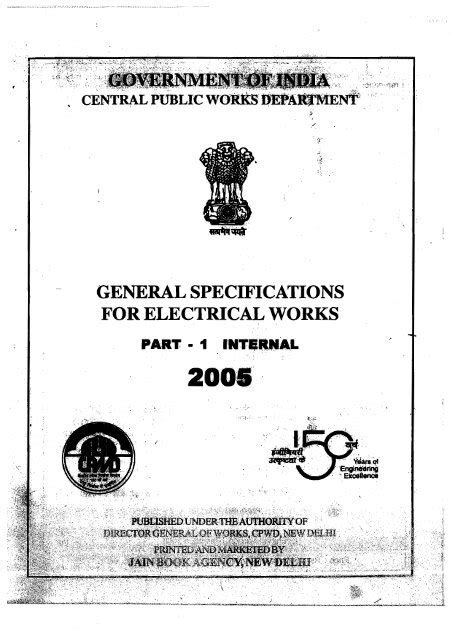 Cpwd Rate Analysis For Electrical Works 2023 2024 51 Off