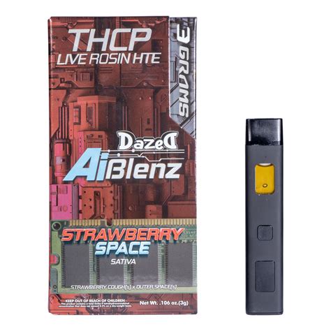 Strawberry Space Ai Blenz Disposable [3g]