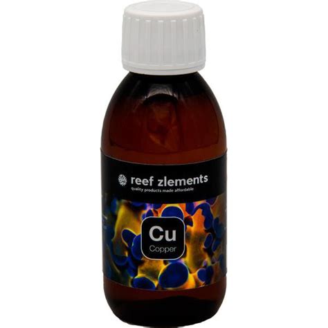 Reef Zlements Trace Elements Copper 150ml From Aquacadabra