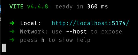 viteでnpm run dev実行後にdevやstgなどのurlを表示する方法 iwb jp