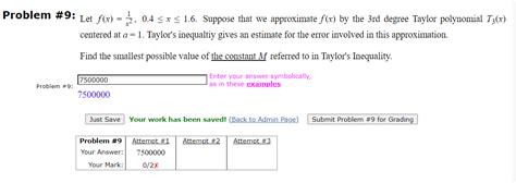 solved problem 9 let f x 1x2 0 4≤x≤1 6 ﻿suppose that we