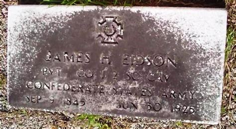 James Henry Eidson 1845 1925 Find A Grave Memorial