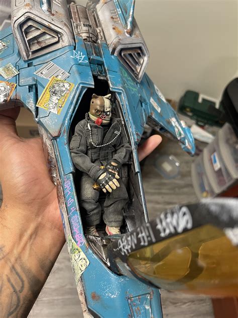 The Inside Of The Gutted Buzz Lightyear Plane With A 1 12 Fig For Reference It Can Fit Most But