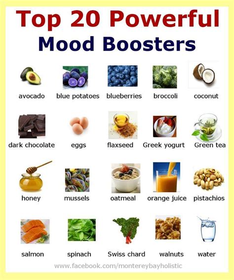Top 20 Powerful Mood Boosters Mood Boosting Foods Natural Mood