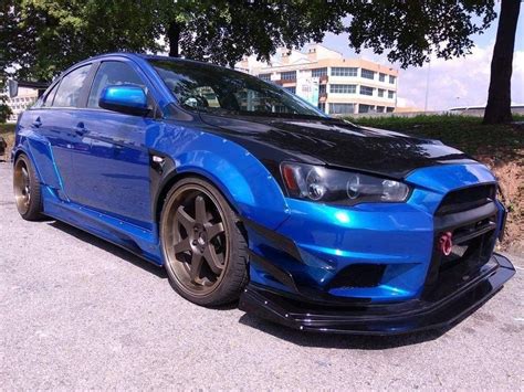 Wide Body Mitsubishi Lancer Ex Evo Gt Car Accessories Accessories On