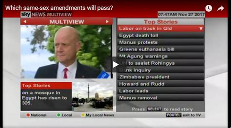 Which Same Sex Amendments Will Pass By Former Senator David Leyonhjelm Liberal Democrats