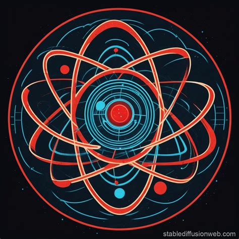 Stylized Atom Logo Prompts Stable Diffusion Online