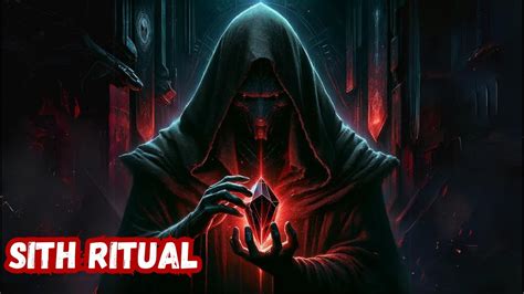 The Sith Ritual Bleeding A Kyber Crystal Star Wars Lore Youtube
