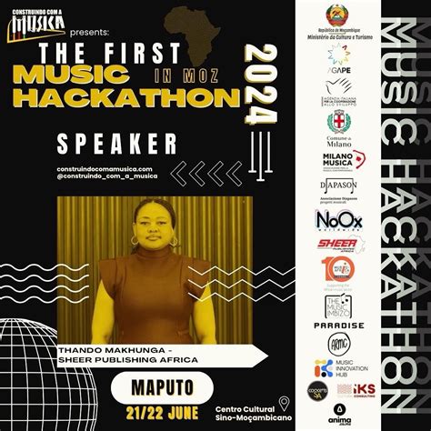 Thando Makhunga On Linkedin Excited To Speak At The First Music
