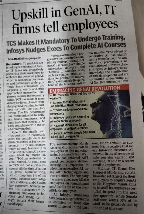 Anand E On Linkedin Basic Genai Knowledge Better To Complete Minimum