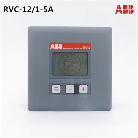 Abb Power Factor Controller Rvc 12 1 5a 100 440v 12 Road Control With Capacitor