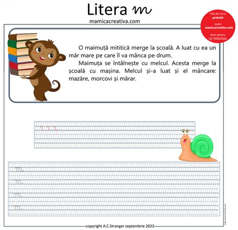 M Si M Litere De Mana