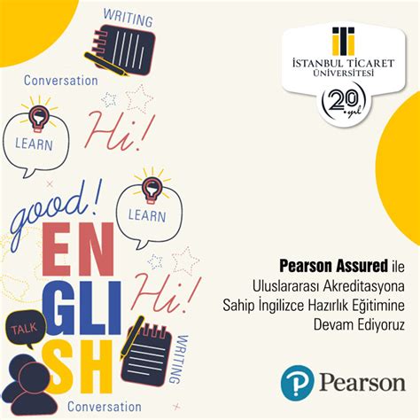 Pearson Assured Ile Uluslararası Akreditasyona Sahip İngilizce Hazırlık Eğitimine Devam Ediyoruz