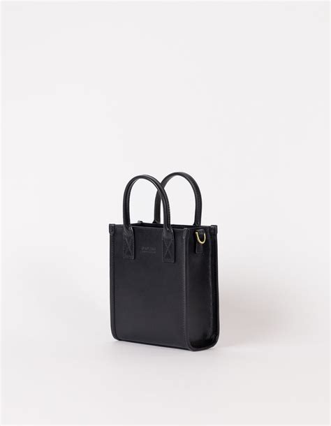 Jackie Mini Black Classic Leather