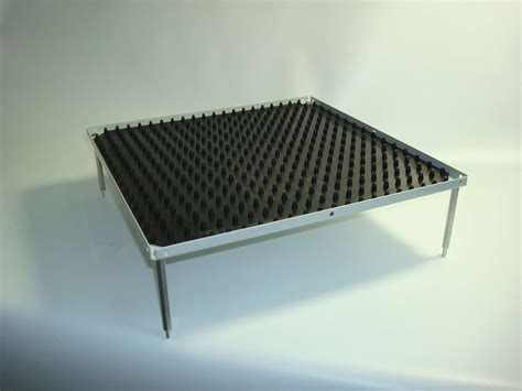 Stacking Platform Large 12x12 With Dimpled Mat 30 Separation