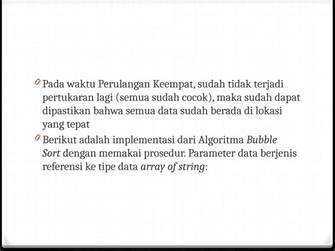 Materipemrogramandasarbubble Sortpptx