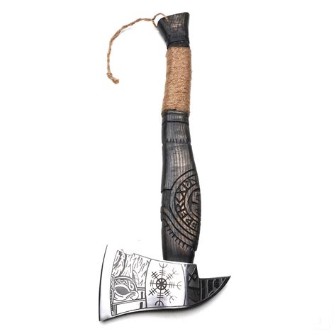 Larp Forged Camping Axe Viking Axes And Battle Ready Blades Touch Of