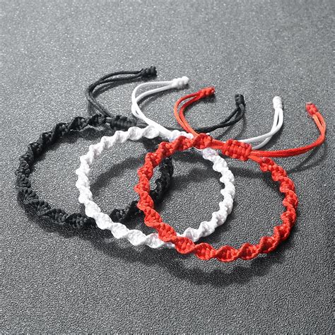Pulsera De La Suerte Hecha A Mano Para Hombres Y Mujeres Pulseras De