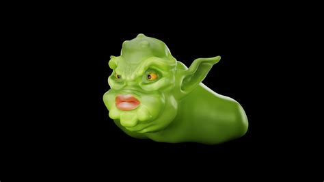 3d File Troll Head Bust・3d Printing Model To Download・cults