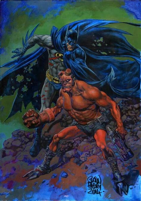 Glenn Fabry Comic Art Comic Books Art Batman Artwork