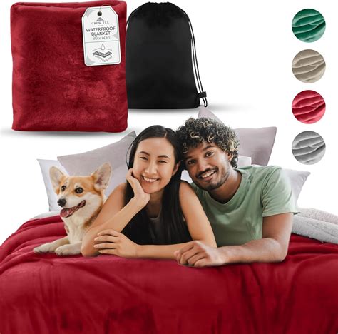 Crewflx Waterproof Blanket For Bed Intimacy 3 Layer
