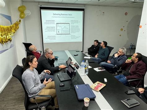 הצגת פורטפוליו ורינט לצוות המכירות ומנהלי הפרוייקטים של Itnav Itnav