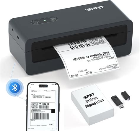 Idprt Bluetooth Thermal Label Printer Sp460bt 4x6 Shipping Label Prin