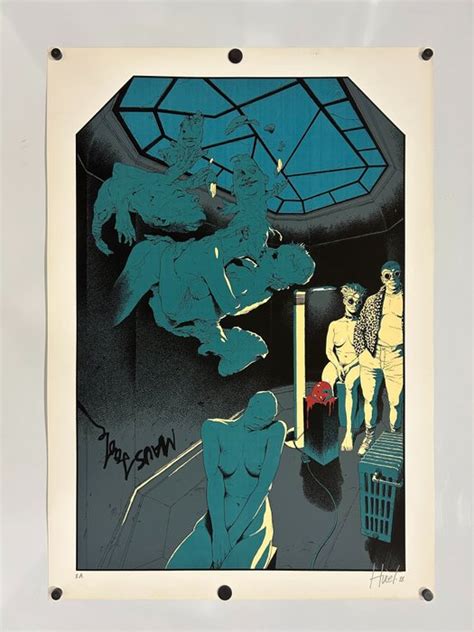 Hulet Daniel 1 Silkscreen Extra Muros Monstres 1988 Catawiki
