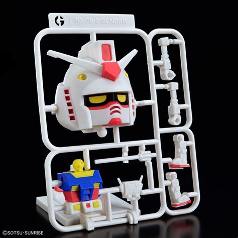 Bandai Sd Gundam Gunpla Kun Dx Set With Runner Ver Recreated Parts
