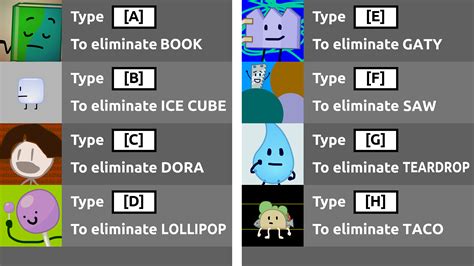 Bfb Fanmade Bleh Voting Screen By Jackbradley2006 On Deviantart